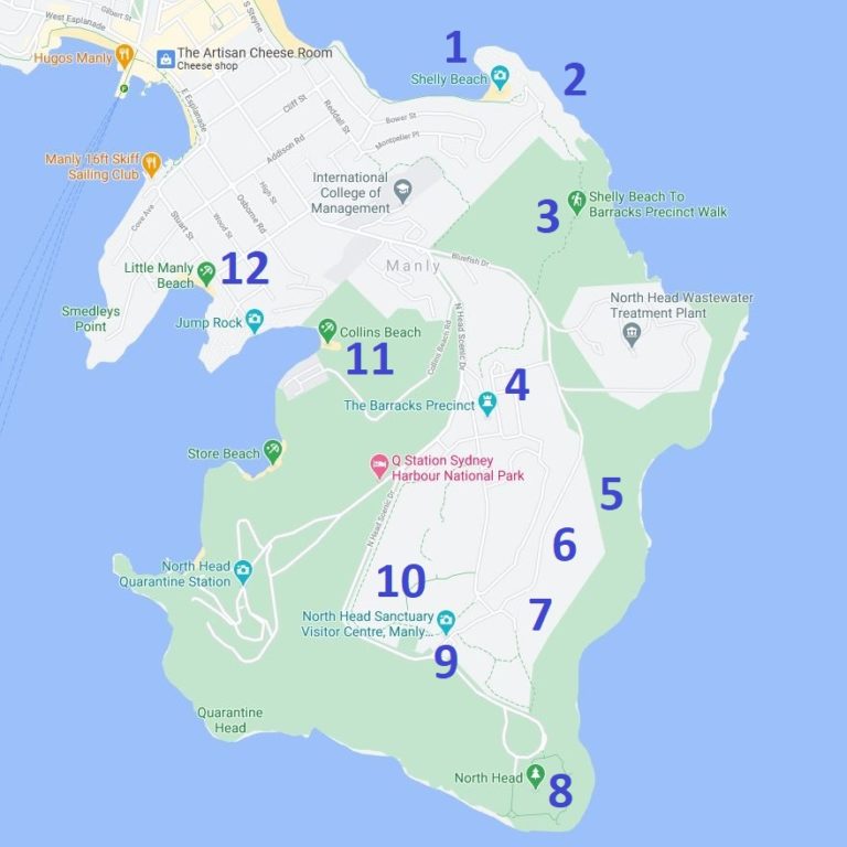 North Head Walk in Manly (Map and Highlights)