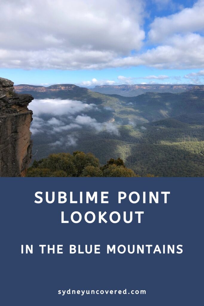 Sublime Point Lookout in Leura (Jamison Valley Views)