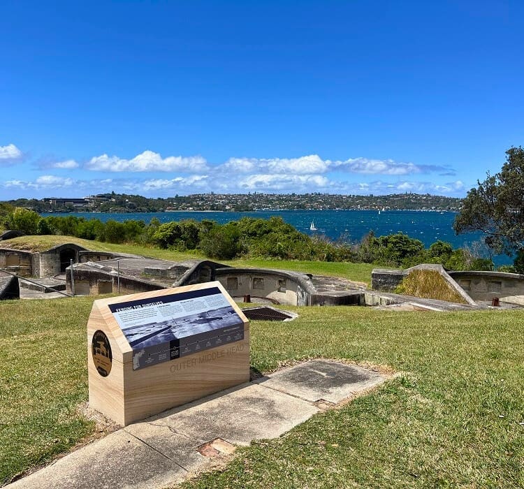 Georges Head to Middle Head Walk: History and Views